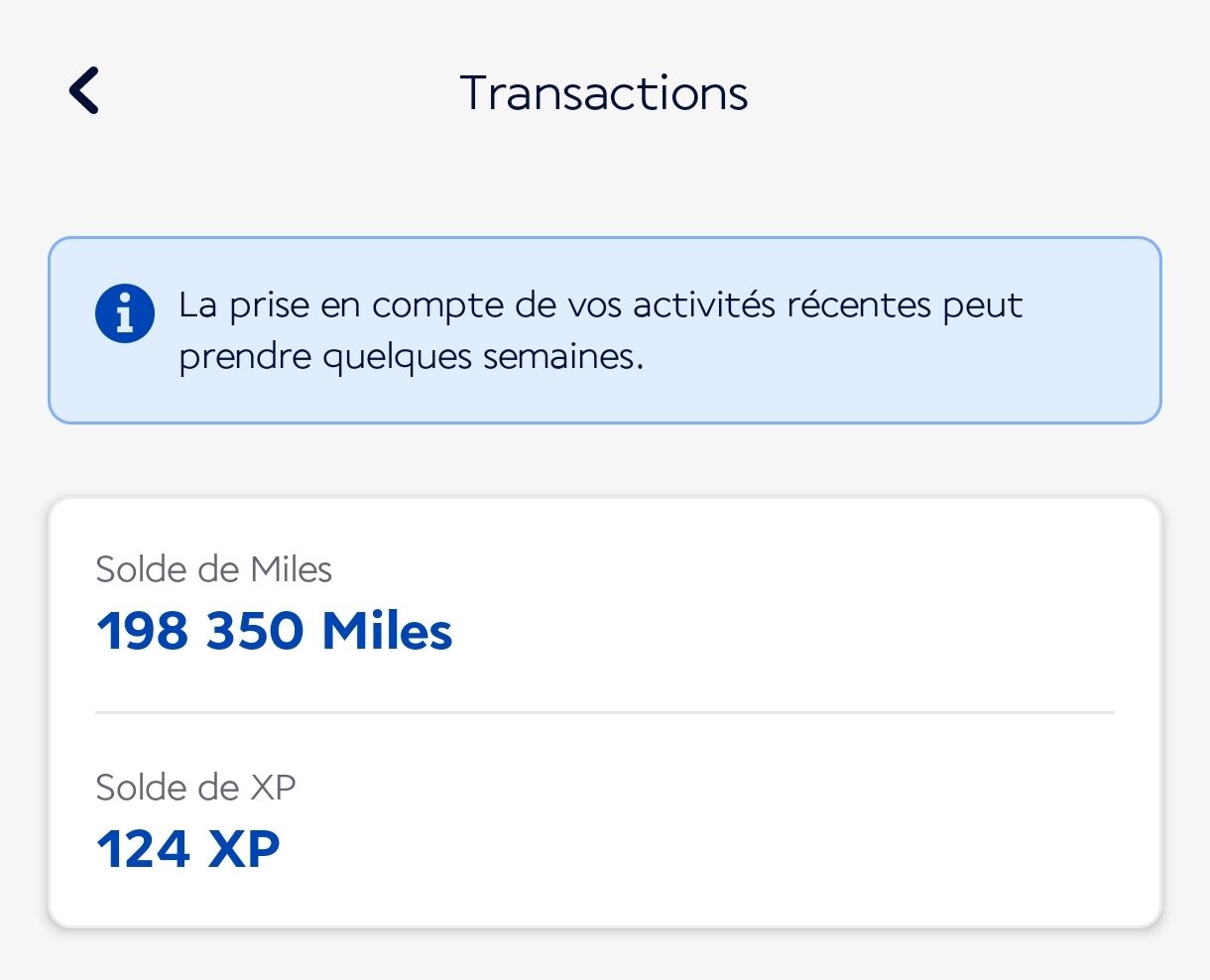 Comment acheter des XP flying blue - Guide pratique